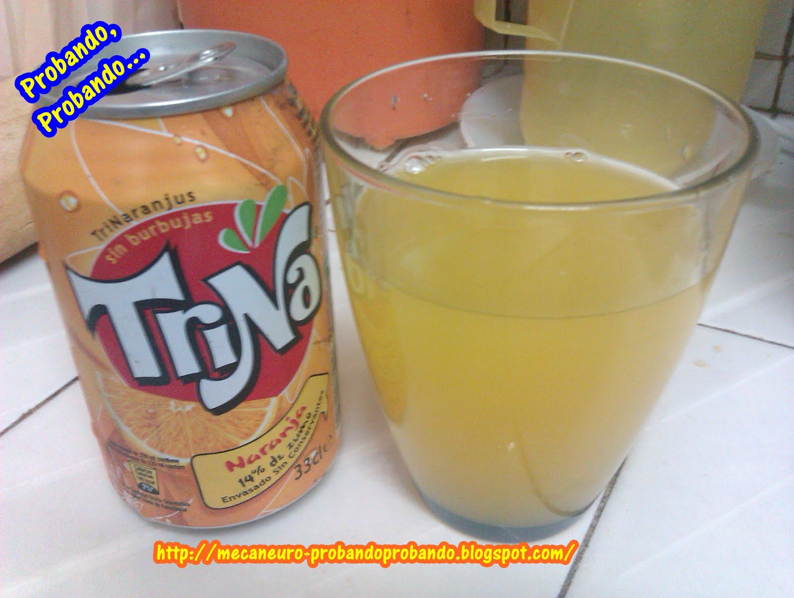 Probando, probando...: El clásico Trinaranjus, ahora TRINA NARANJA ...