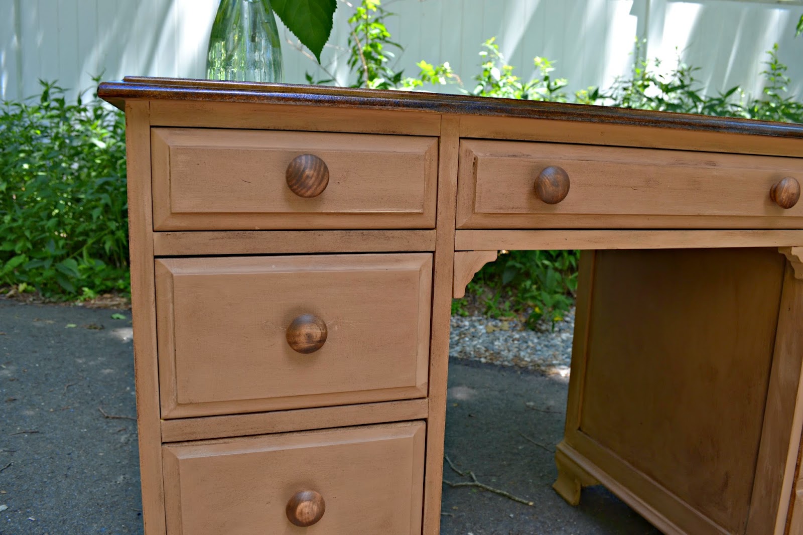 Heir and Space: A Solid Maple Desk