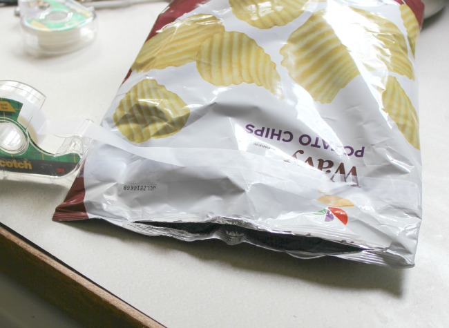 How to Keep the Potato Chip Bag from Ripping all the Way Open - Crafts ...