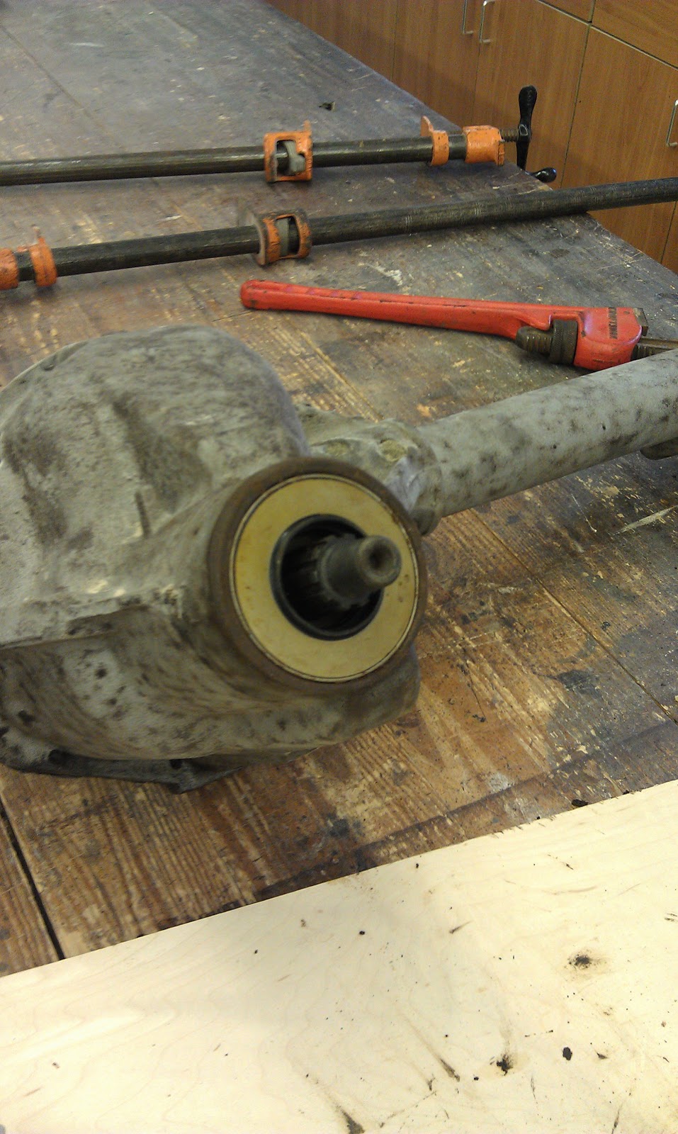 1967 Jeep CJ5 restoration: Rear axle