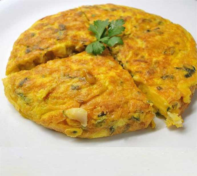 Zona Náutica: RECETAS: CUAJADO O TORTILLA DE PEPITONAS