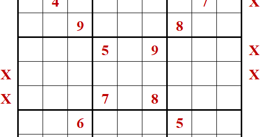 X Sum Frame Sudoku Puzzle (Daily Sudoku League #211)