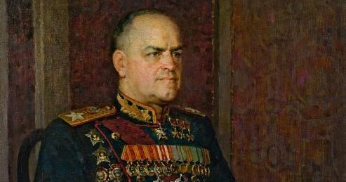 LA ESPINA ROJA: "RETRATO DE GEORGI ZHUKOV", DEL PINTOR SOVIÉTICO P. I ...