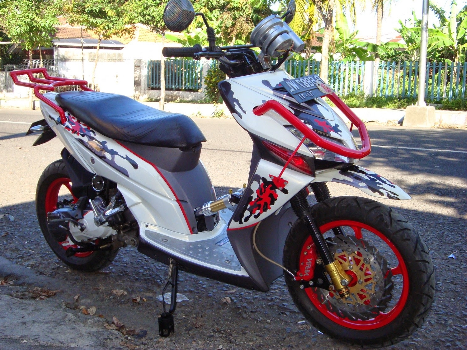 Modifikasi Honda Beat Paling Keren - Cangkir Otomotif