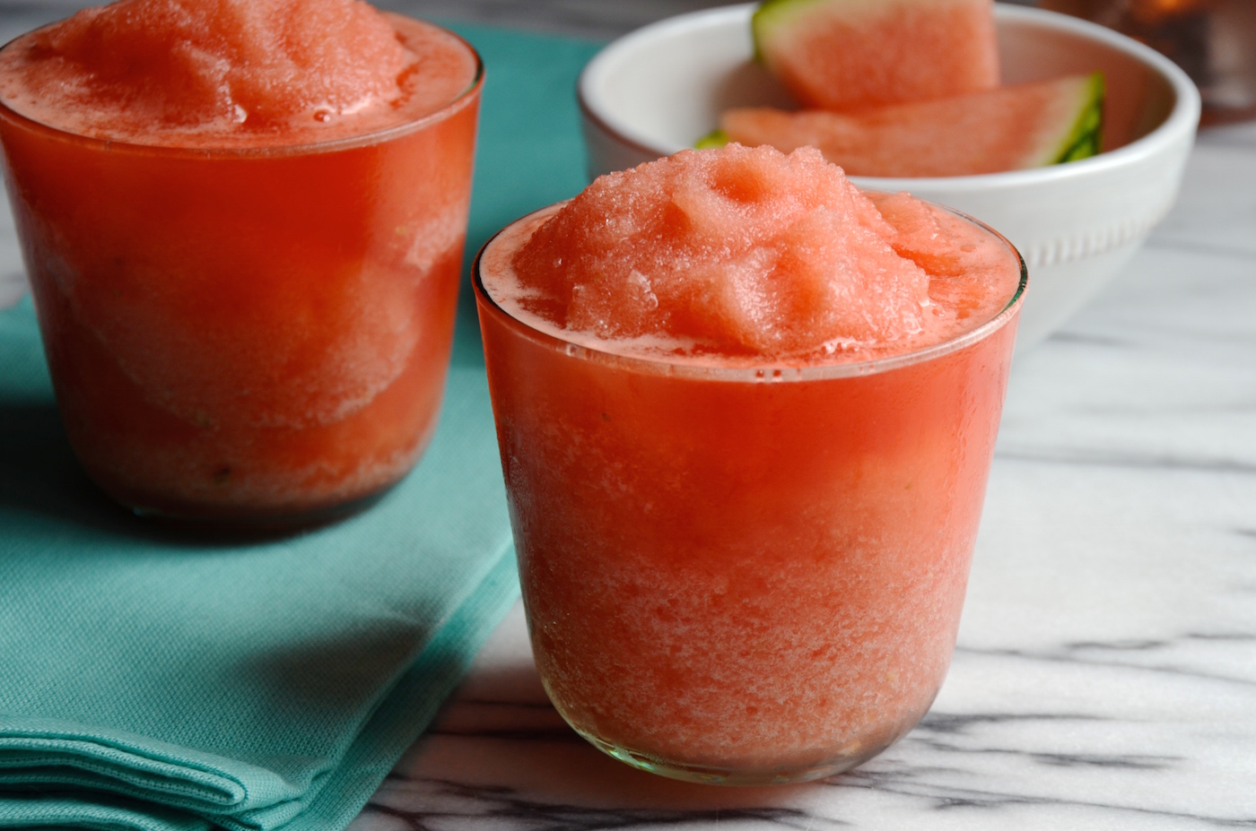 Watermelon Frosé Cocktail (Frozen Rosé) - Always Order Dessert