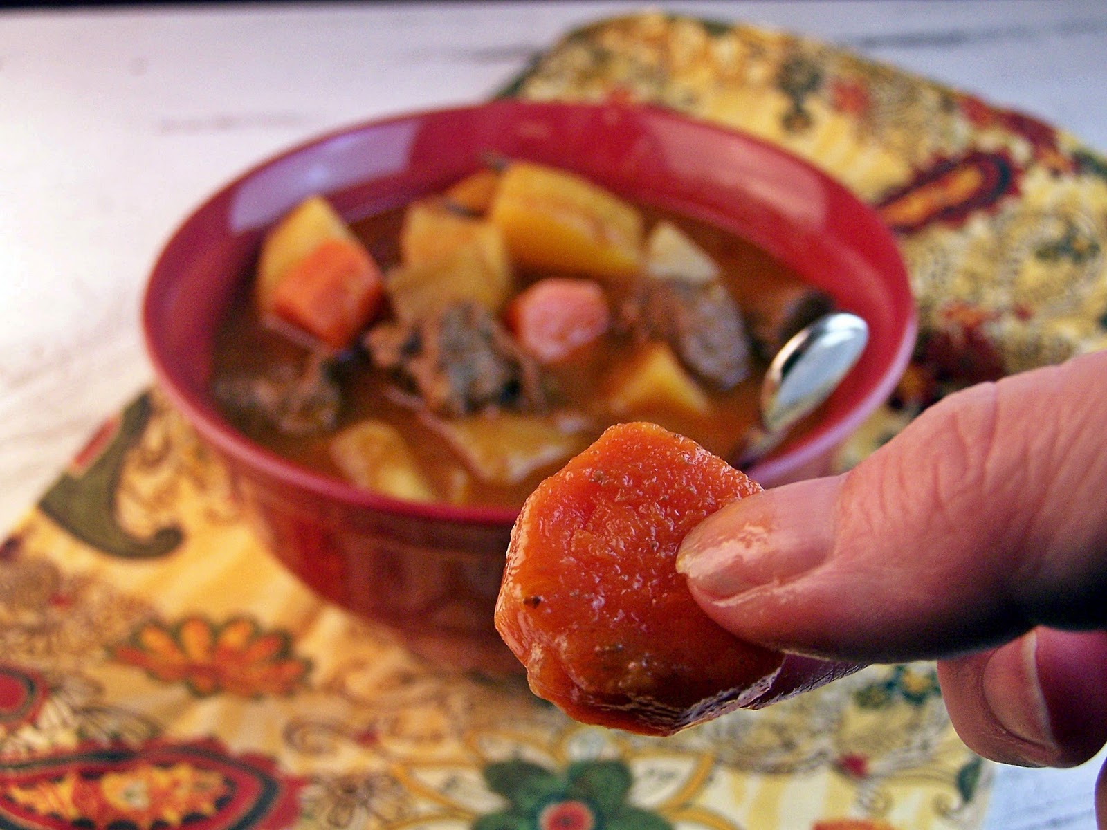 Lunatic's Garlic Beef Stew or Why Vampires Won't Attack You Tonight