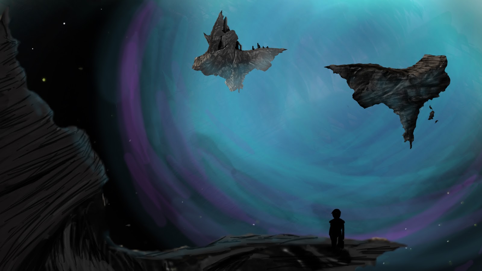 Anthony Duke Design: Unit 4: The Void Concept Art