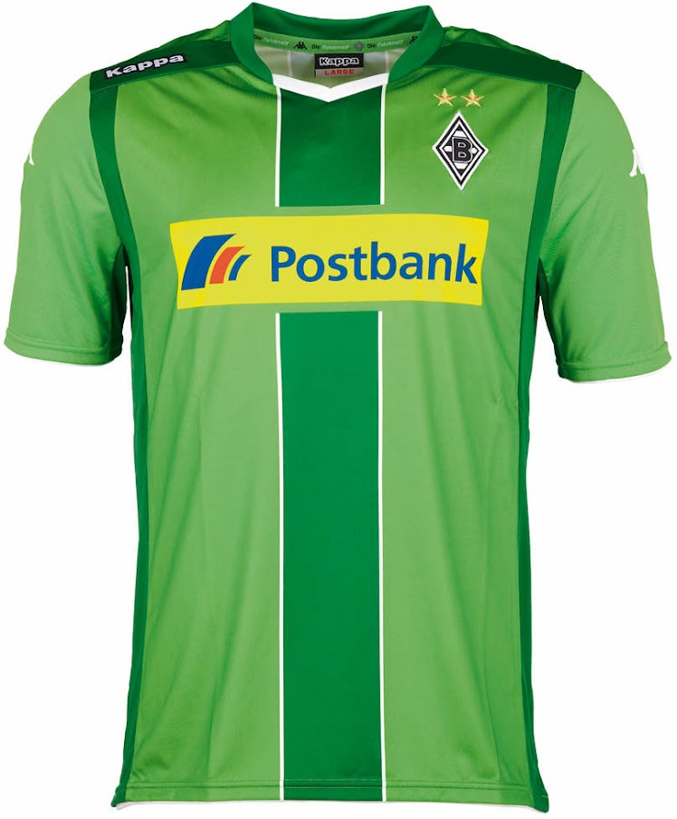 Borussia Mönchengladbach 14-15 Home and Away Kits Released - Footy ...