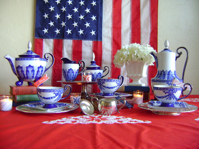 Simply Sweet Event Design: a 4th of July tea party