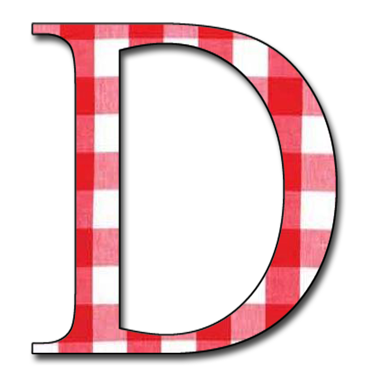 Uppercase D
