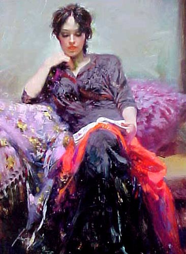 Reading and Art: Pino Daeni