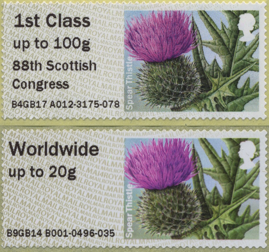 Norvic Philatelics Blog: Spear Thistle Stamps Compared - new digital ...