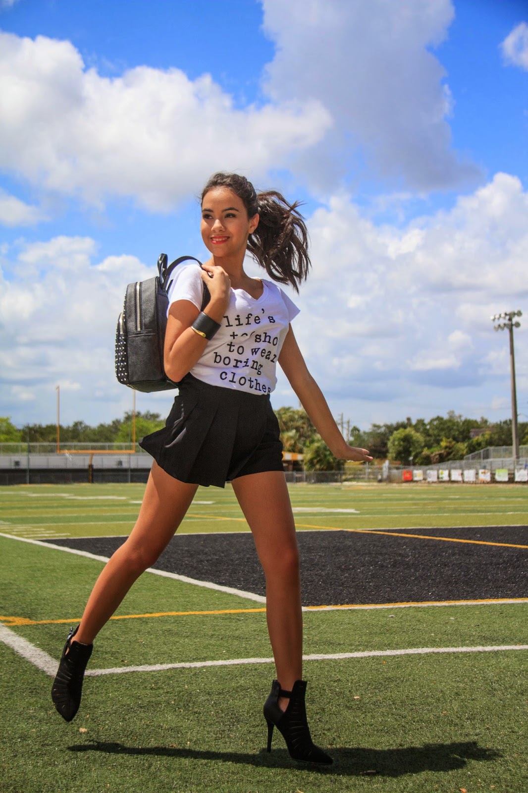Stylishly In Love: Back to School Outfit for the Edgy Girl
