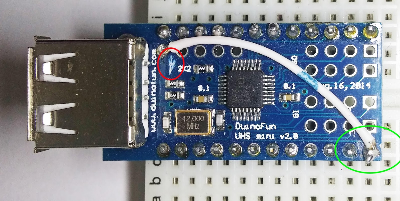 RC Joystick with FrSky DHT Module and USB Host ~ Dror Gluska