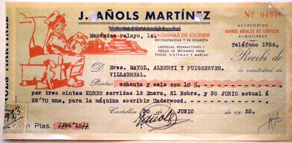 Designing a typewriter shop receipt for the 21st century/ /THE ...