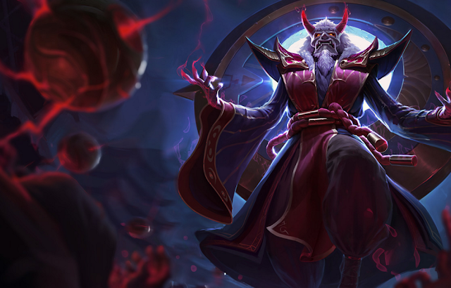 SHINIGAMIS DA NET: Wallpapers Skins Lua Sangrenta (League of Legends)