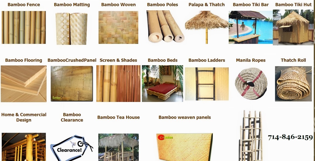 Quality Bamboo and Asian Thatch: Construct Quality Bamboo Cane Fences ...