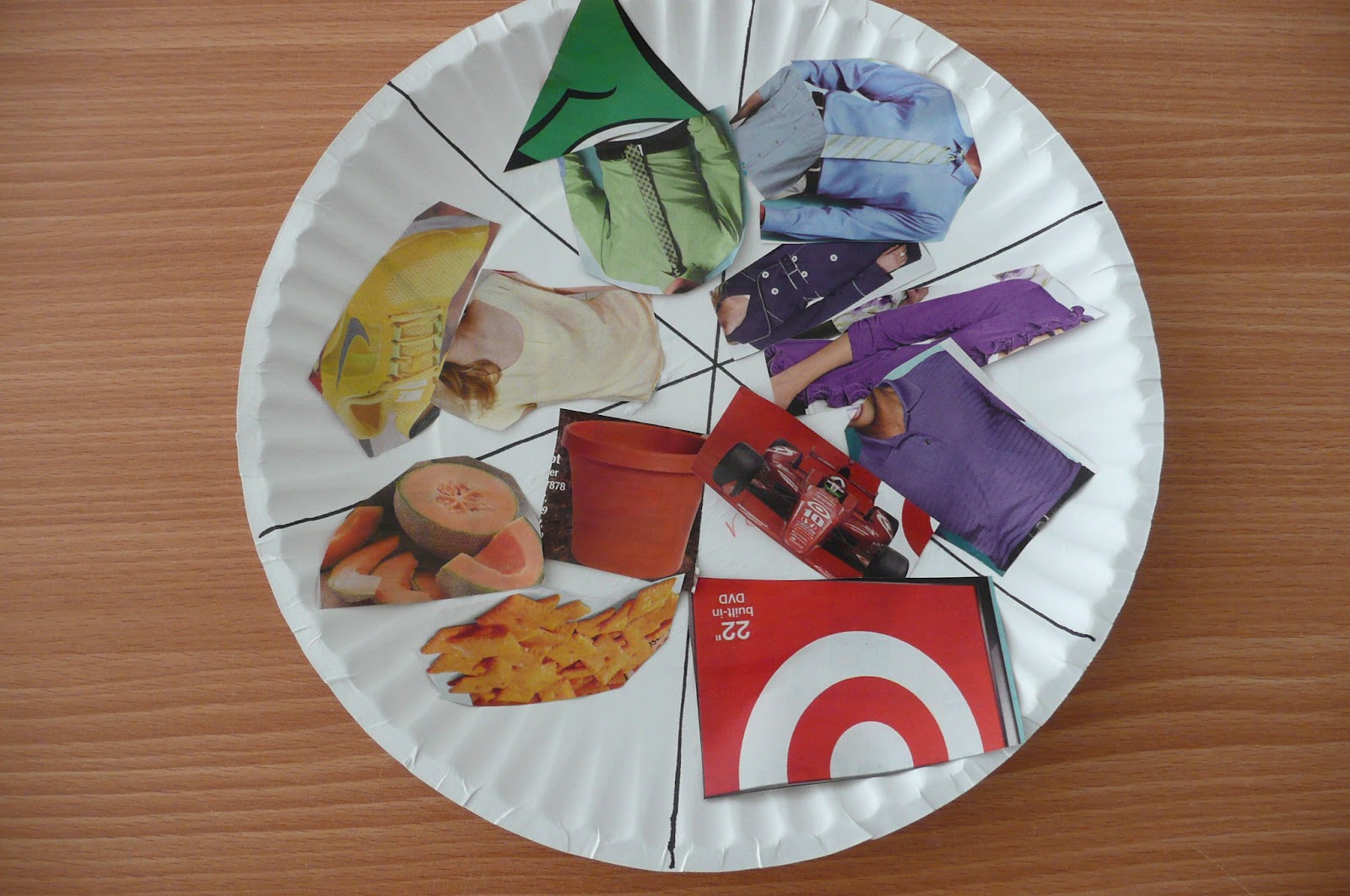 Paper Plate Color Wheel