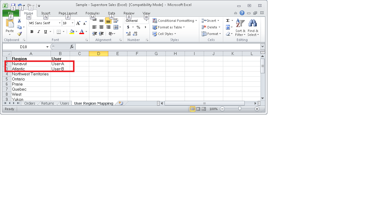 Row Level Security In Tableau Simple And Org Hierarchy Based