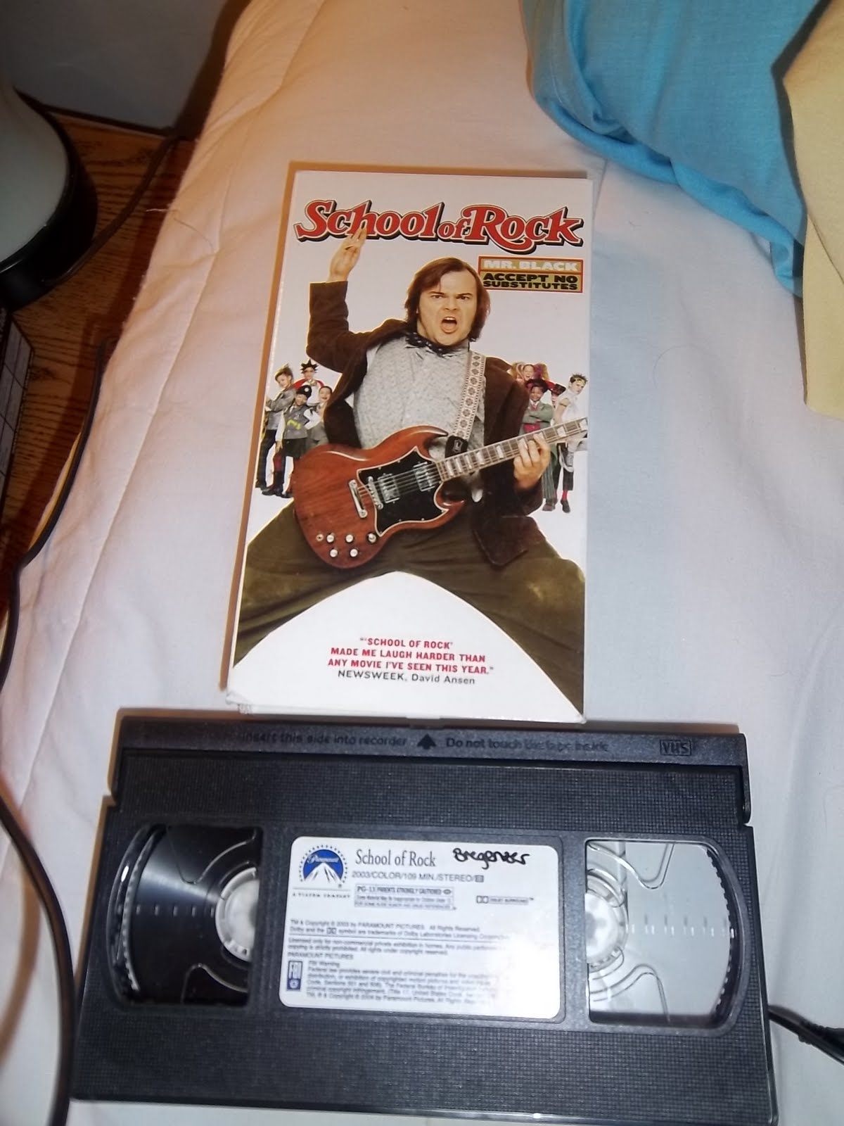 The Moving-to-LA Fund: "School of Rock" VHS