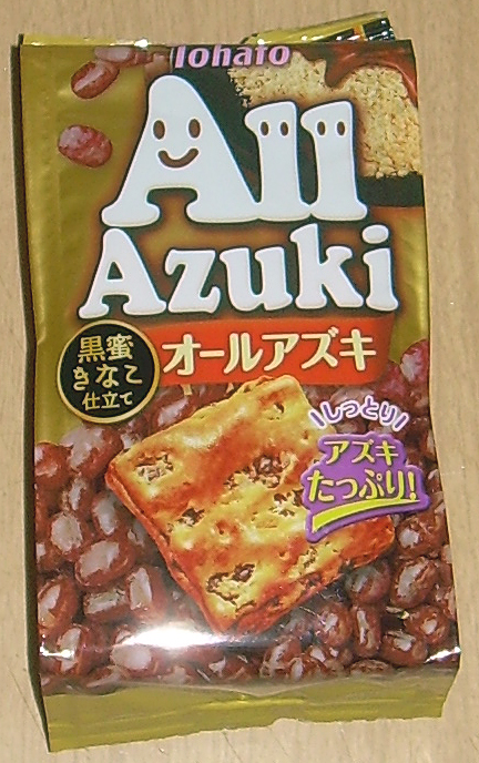 Japanese Snack Reviews: Tohato All Azuki Cookies