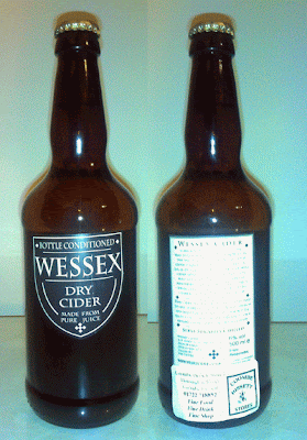 Cider Pages: Wessex Bottle Conditioned Dry Cider
