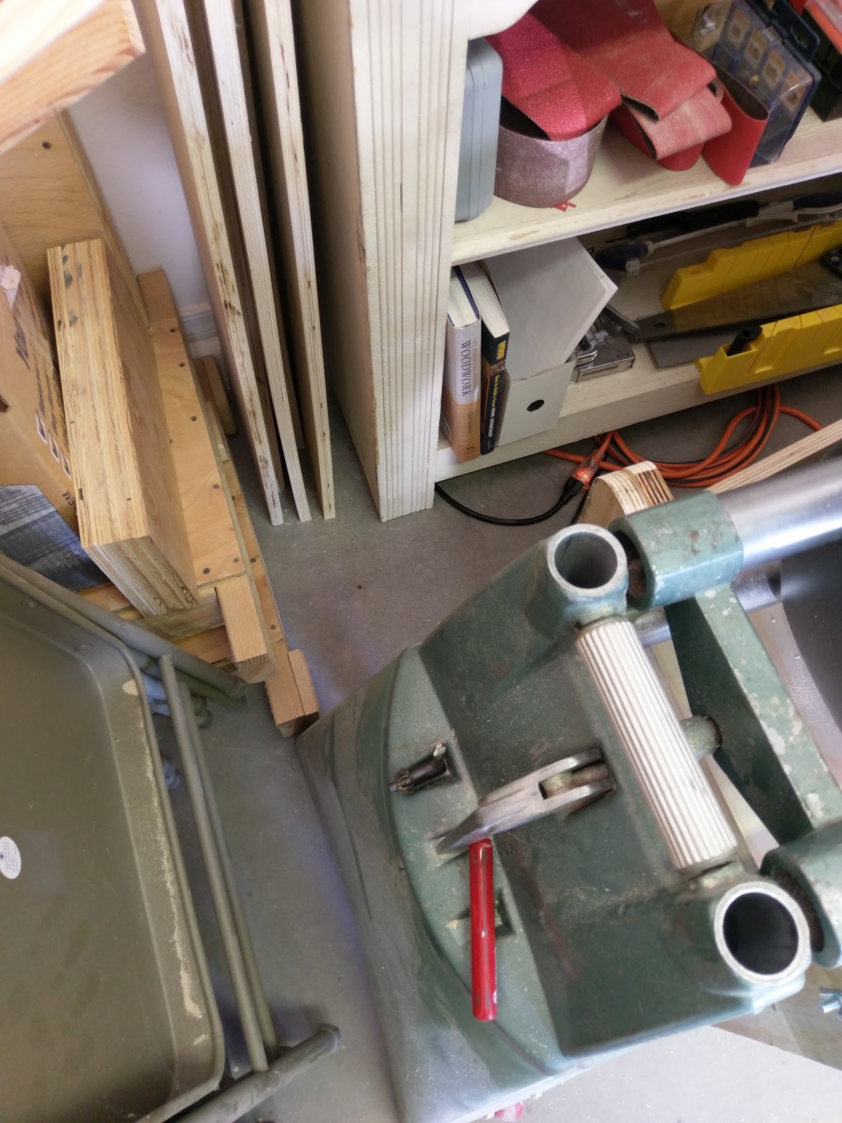 Storage: A Cabinet Under The ShopSmith, Part 3 ~ Learning Woodworking ...