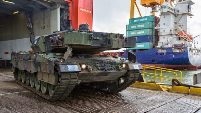 Asian Defence News: 20 year old Dutch tanks arrive in Finland