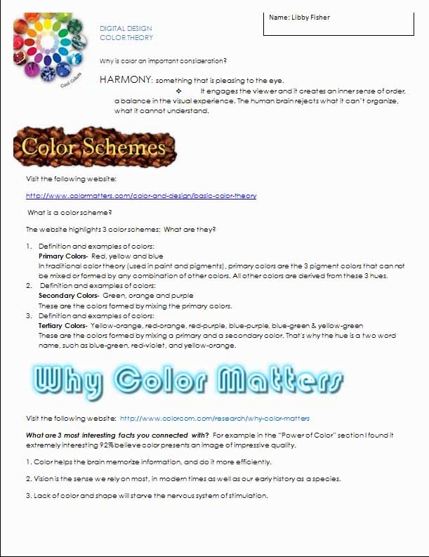 SMNW Digital Design Hour 4: Color Theory (handout and Challenge)