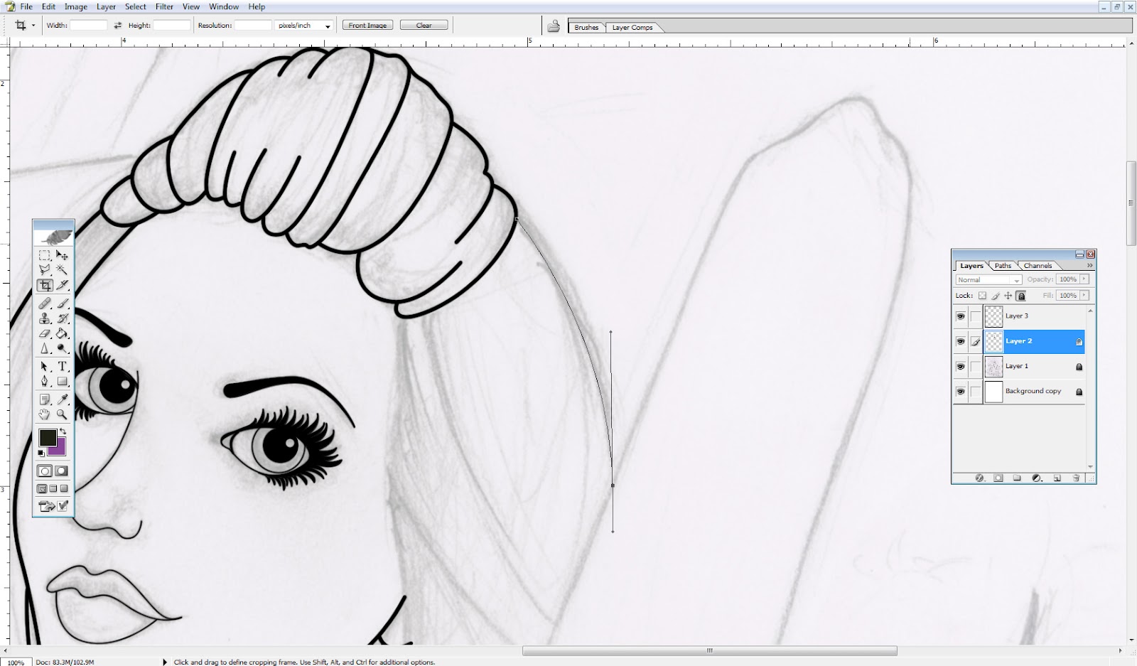 The Fantasy Art of Nikki Burnette: How to Create Clean Line Work in ...