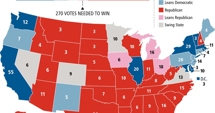 Maximizing Progress: Election Mapping ~ Barron's on US Vote Calculus