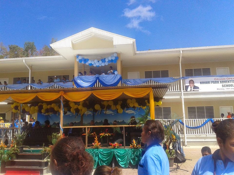 New Koiari Park Adventist Secondary School opens - Papua New Guinea Today