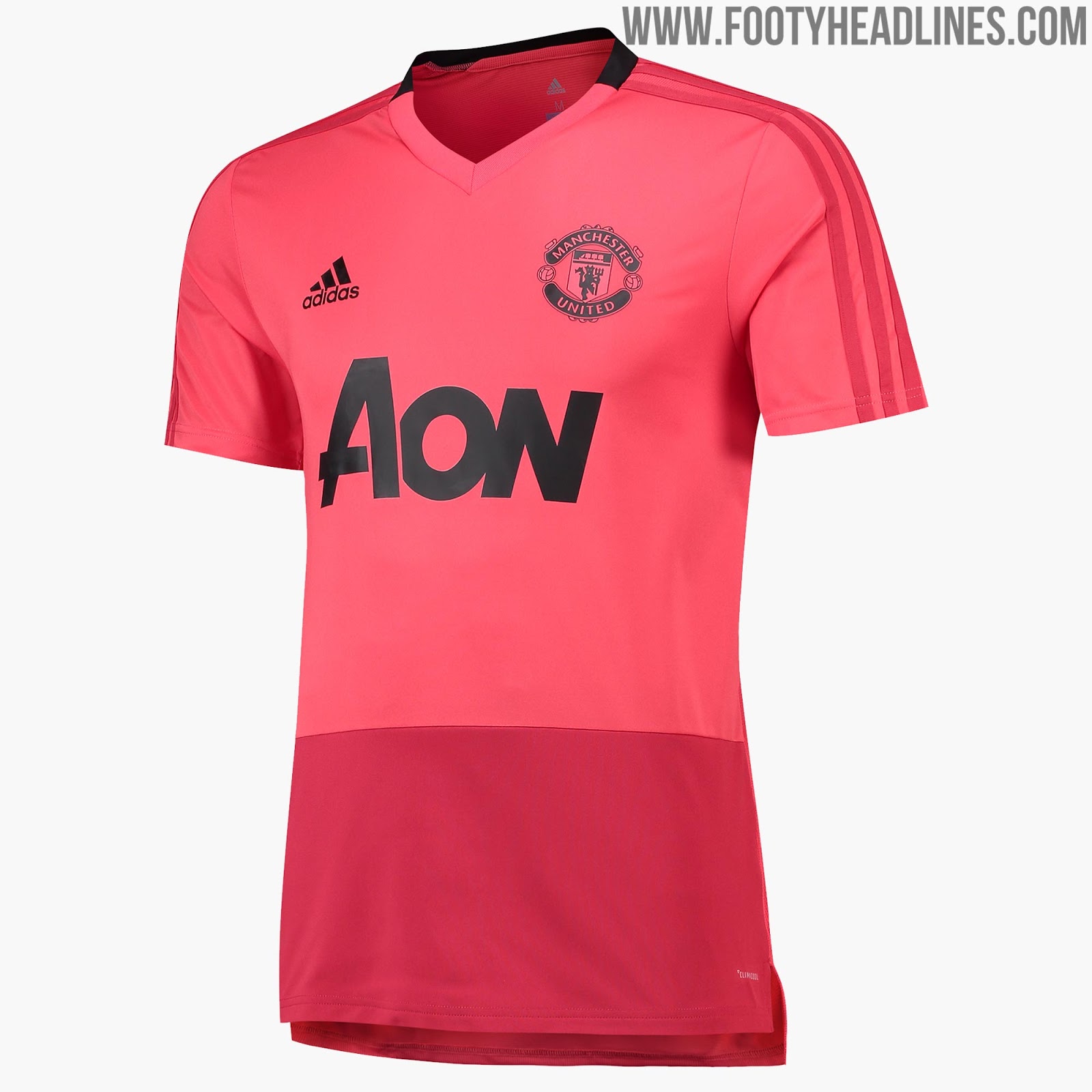 Pink + Black Adidas Manchester United 18-19 Training Kits Released ...