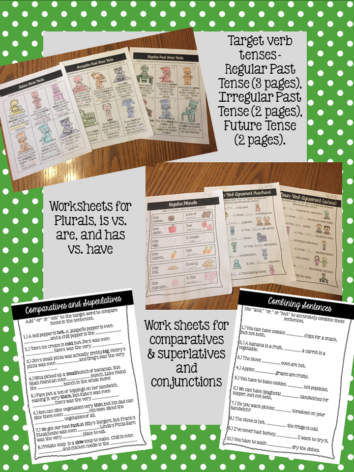 Smashingly Good Speech: Food Themed Speech and Language Lesson Plans