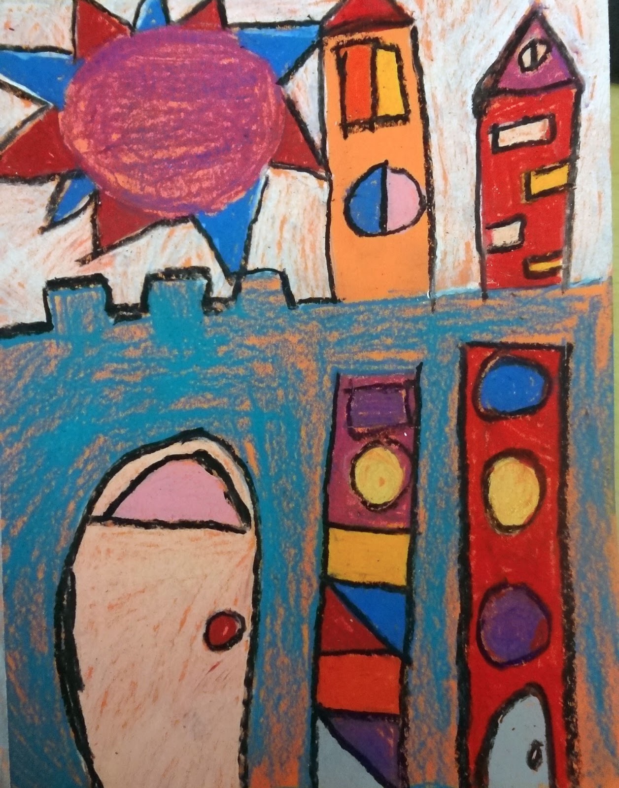 The Talking Walls: Paul Klee Cubism Castles!