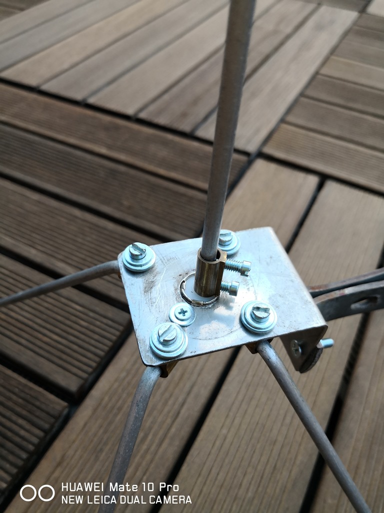 Realization of antennas for radiosonde balloons