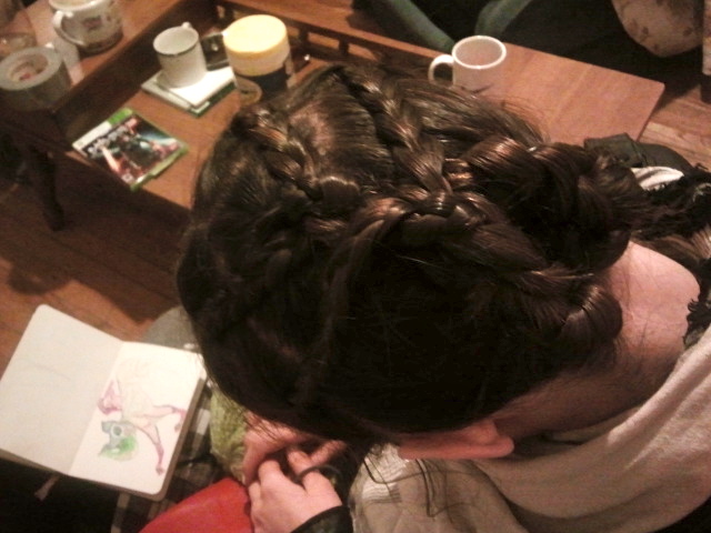 remote viewer: alien braids