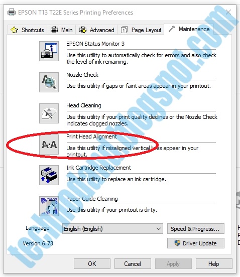 Cara Seting Alignment Printer Epson yang Hasil Berbayang Dengan Mudah ...