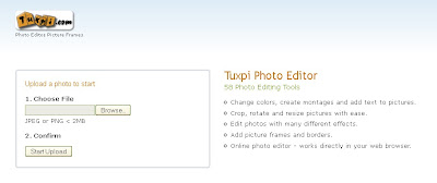 List of Free Online Photo Image Editor and Effects: Tuxpi