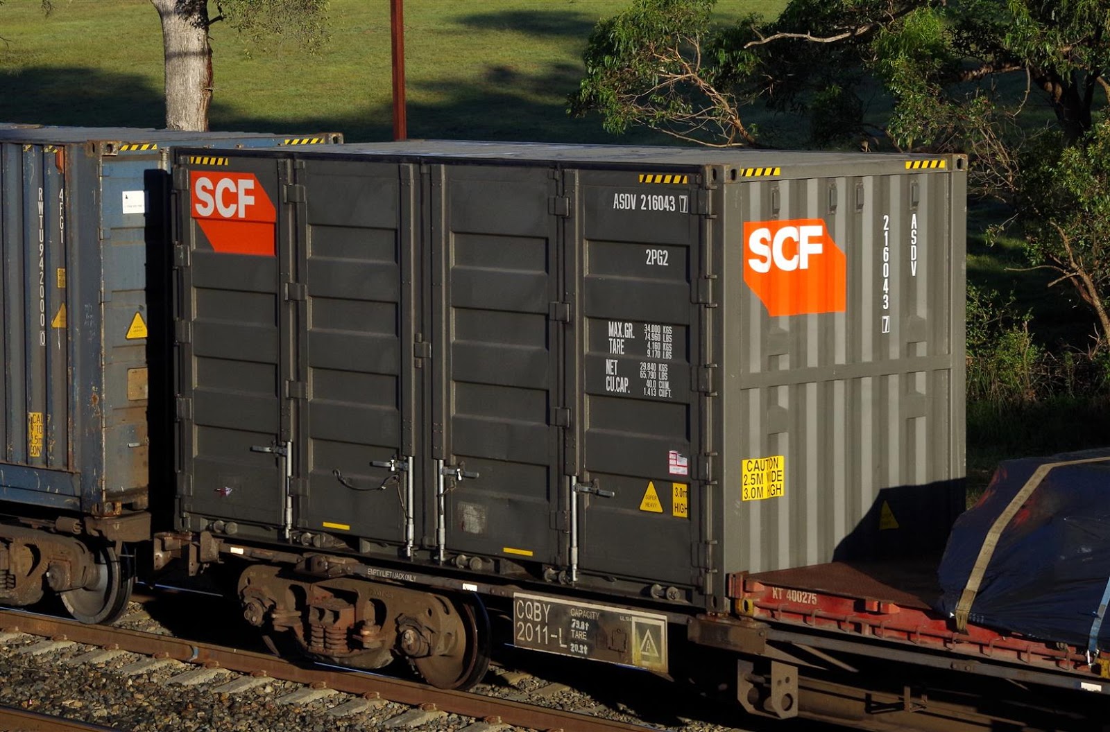 Rollingstock News: SCF Containers