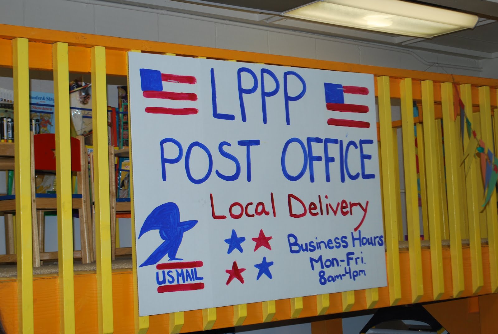 Familylicious Preschool Projects: Post Office- Imaginary Play