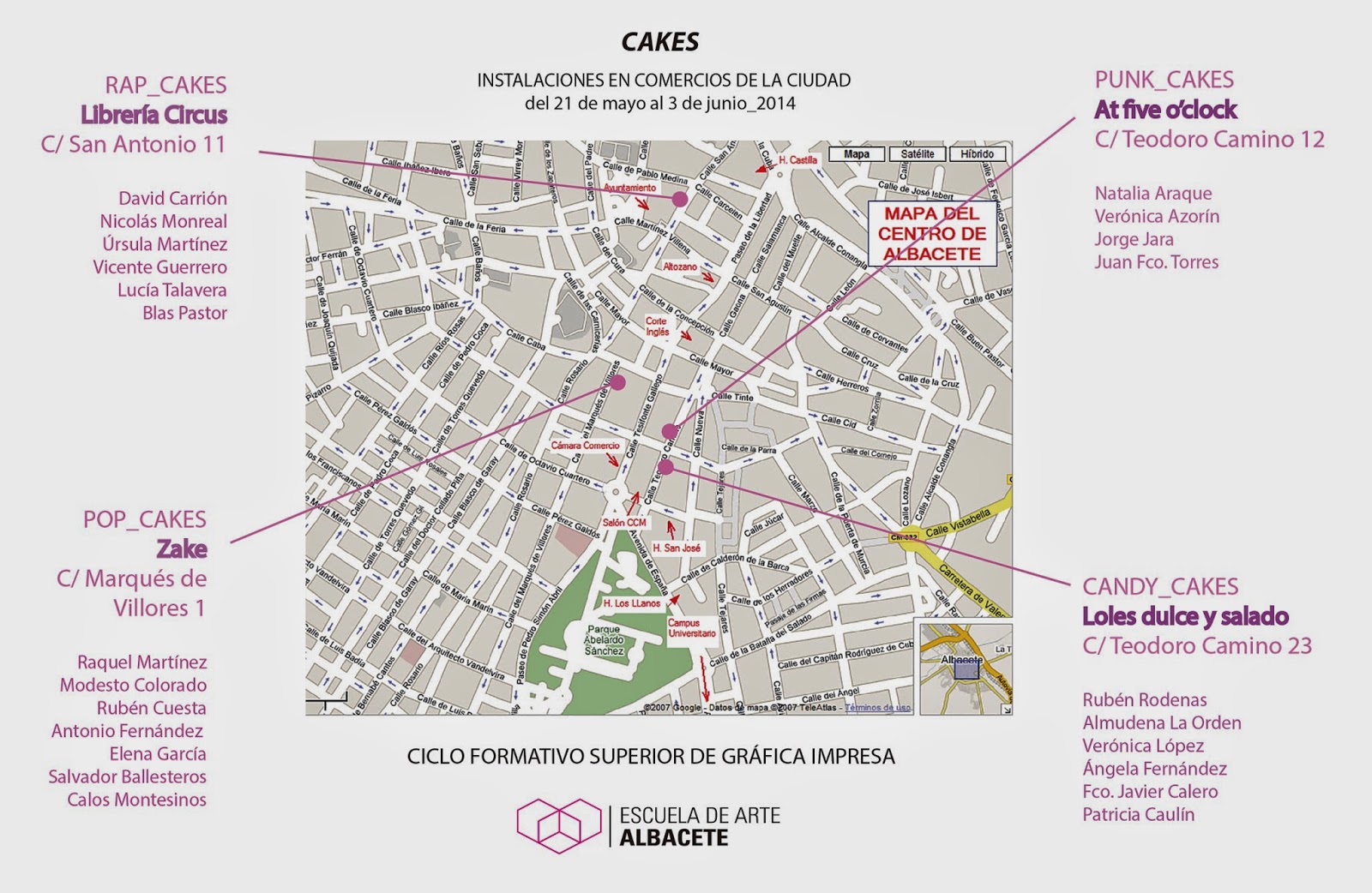 ZAKE moda y música: ESCAPARATE “POPCAKE” EN ZAKE