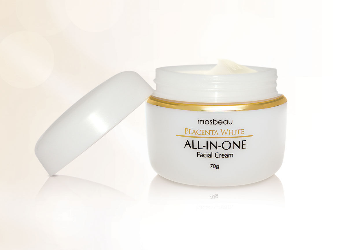 Mosbeau Placenta White All-In-One Cream and Soap - KIKAYSIKAT