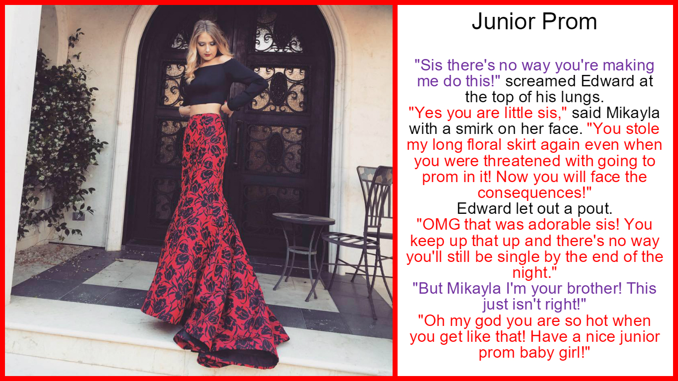 Ember's Fiery TG Captions: Junior Prom