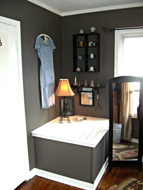 Whole House Redo - My Dressing Room - Little Vintage Cottage