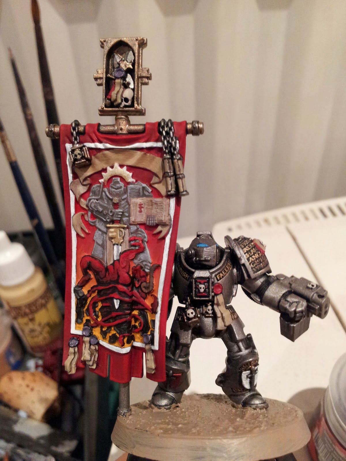 Lectitio Divinitatus: Grey Knights: Brotherhood Banner