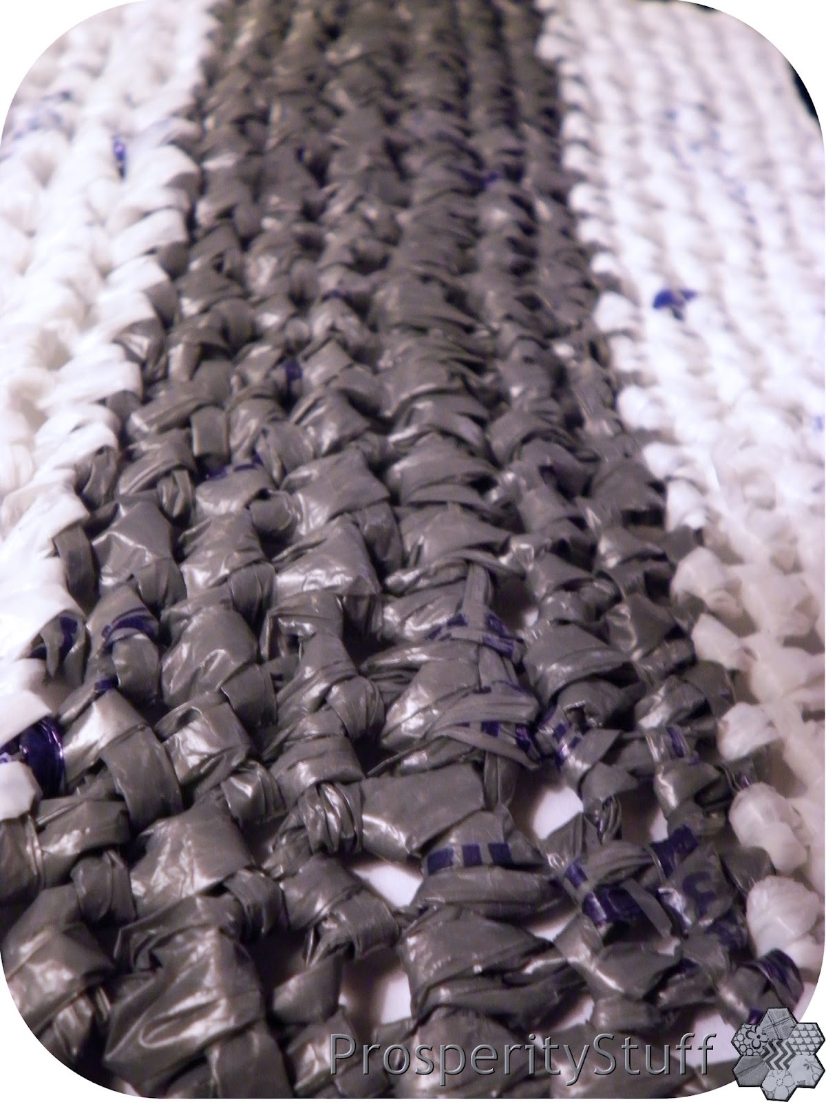 ProsperityStuff Quilts: Plastic Bag Yarn Crochet ...