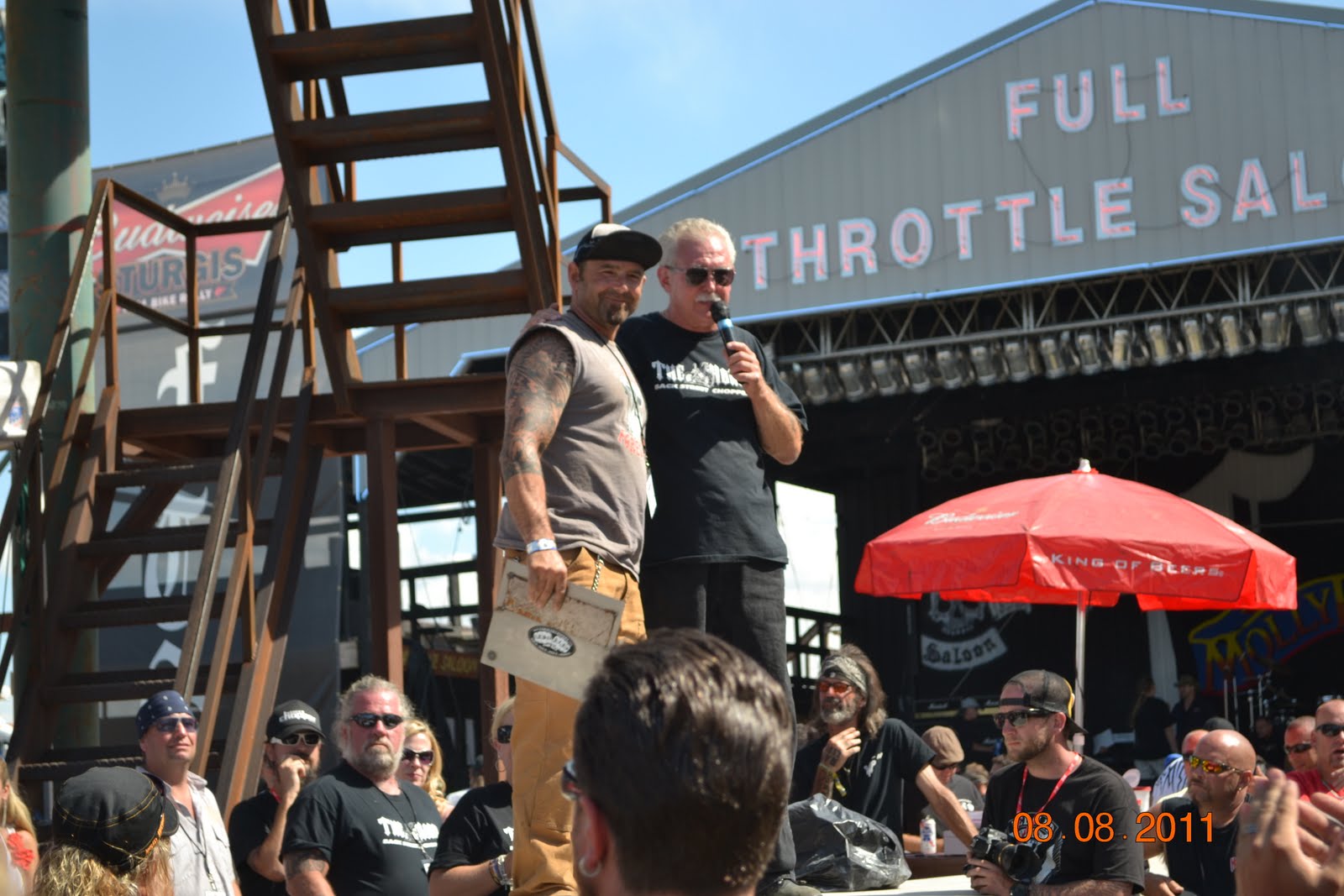 TEXAS BIKE WORKS: Sturgis 2011 The Horse Back Street Chopper Show