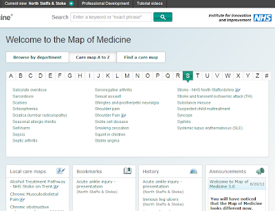 Map of Medicine Upgrades