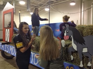 BHS FFA: Homecoming Float Preparation